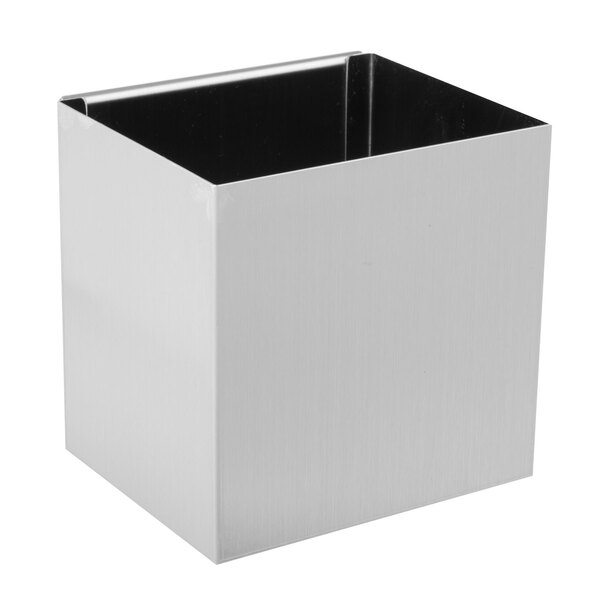 Vollrath SH-1 5" x 5" Stainless Steel Straw Holder