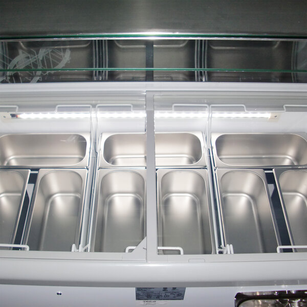 Excellence HBG-10 59" Ten Pan Gelato Dipping Cabinet