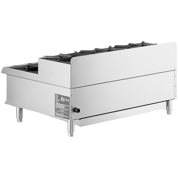 Cooking Performance Group SR-CPG-36-NL 36" Step-Up Countertop Range ...