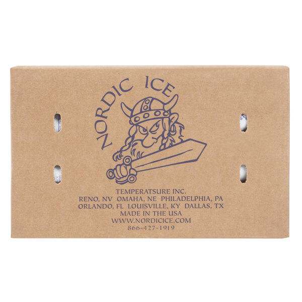 Nordic NI24 24 oz. 7 1/2" x 5 1/2" x 1 1/4" Gel Cold Pack - 24/Case