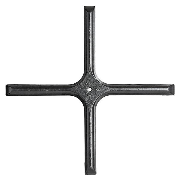 Lancaster Table & Seating 30" x 30" Cross Cast Iron Table Base Plate
