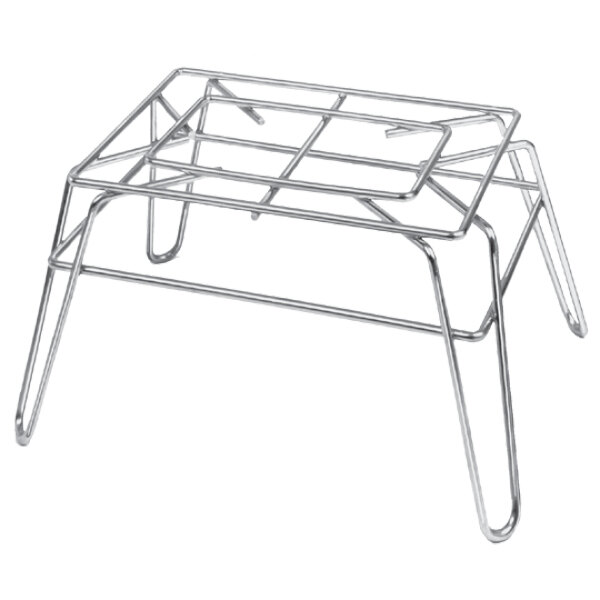 Channel WDS1410 Chrome Plated Display Stand - 10" x 14" x 8"