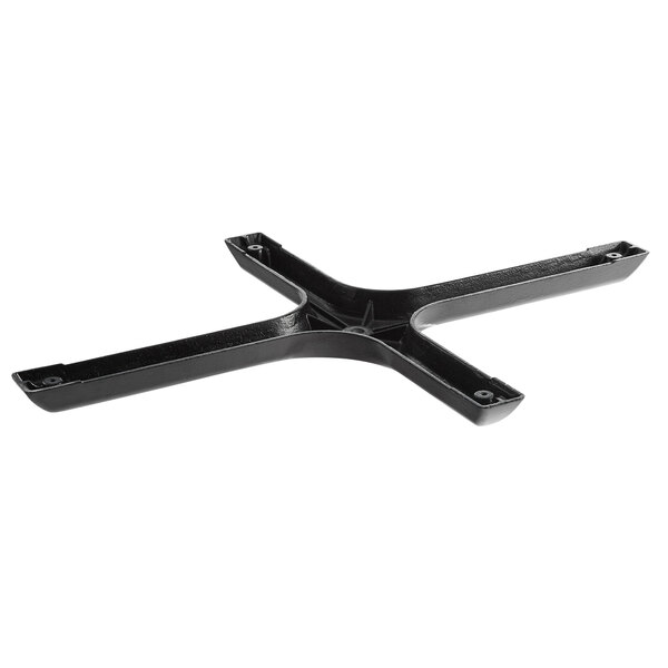 Lancaster Table & Seating 22" x 30" Cross Cast Iron Table Base Plate