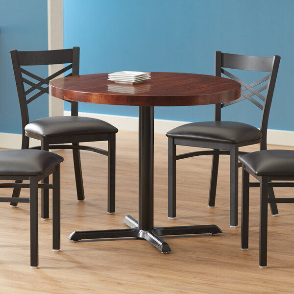 Lancaster Table & Seating 25 3/16" Standard Height Table Base Column ...