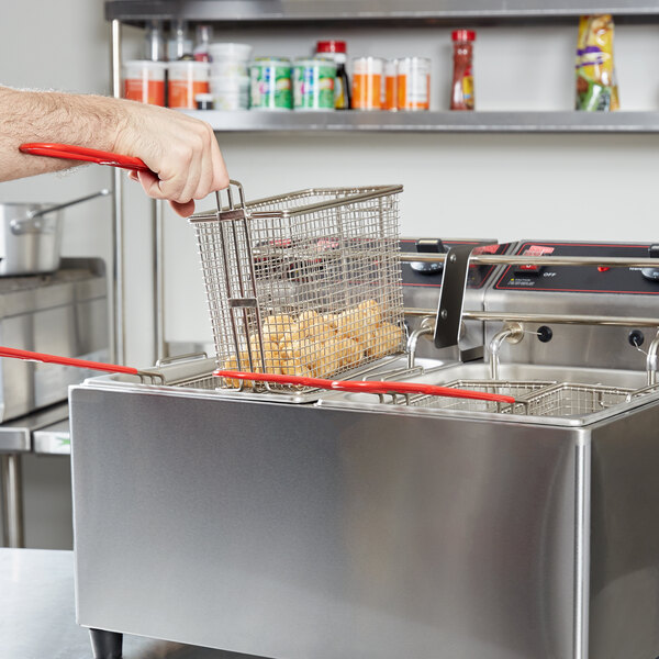 Cecilware EL2X15 Stainless Steel Electric Commercial Countertop Deep ...