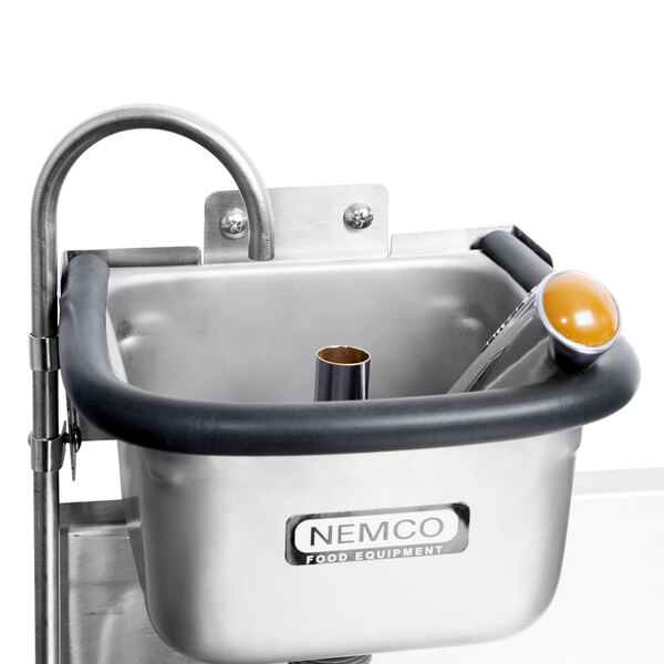 Nemco 77316-7A 7" Ice Cream Dipper Well and Faucet Set