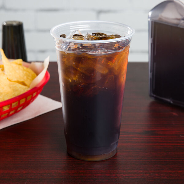 Fabri-Kal NC24 Nexclear 24 oz. Clear Customizable Plastic Cup - 600/Case