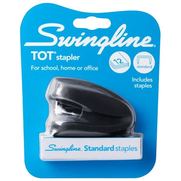 Swingline 79171 TOT 12 Sheet Black Mini Stapler