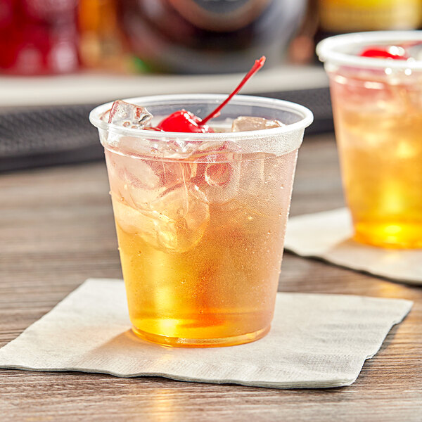 Fabri-Kal NC7 Nexclear 7 oz. Clear Customizable Plastic Cup - 1000/Case