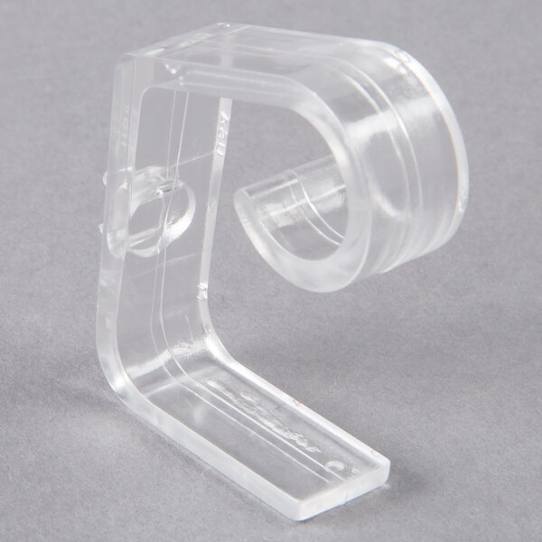 Snap Drape M Clear Plastic Table Skirt Snap Clip - 100/Bag