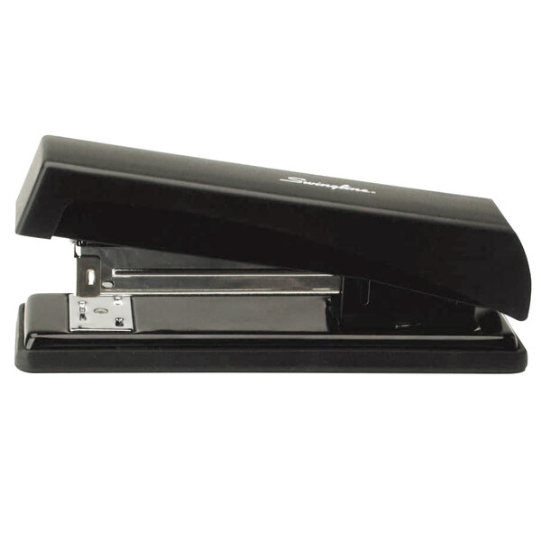 Swingline 78911 20 Sheet Black Half Strip Compact Desk Stapler