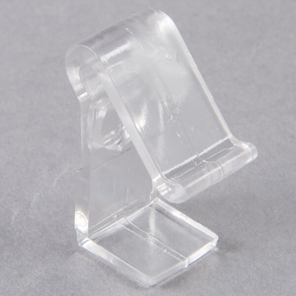 Snap Drape T Clear Plastic Table Skirt Snap Clip - 100/Bag