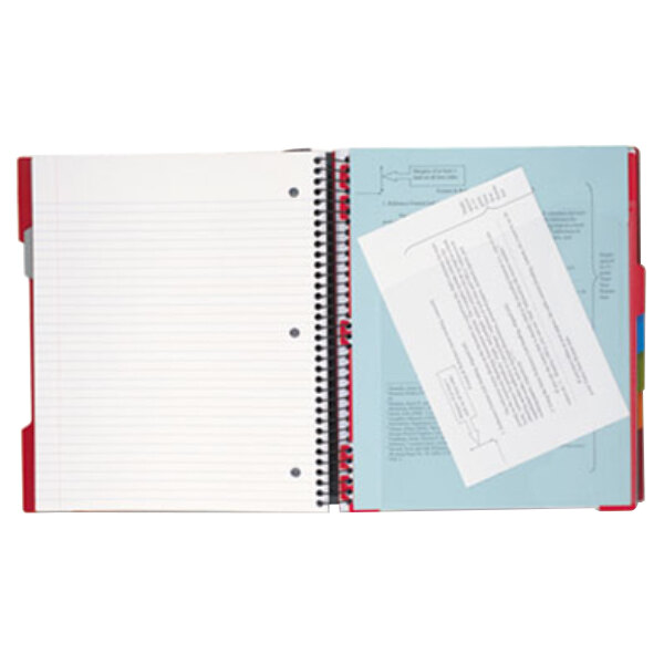 Five Star 06326 Advance Wirebound Assorted Color 11" x 8 1/2" College ...