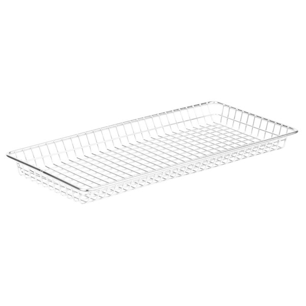 Clipper Mill by GET 4-835814 14" x 7" Stainless Steel Rectangular Wire ...