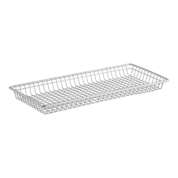 Clipper Mill by GET 4-835814 14" x 7" Stainless Steel Rectangular Wire ...