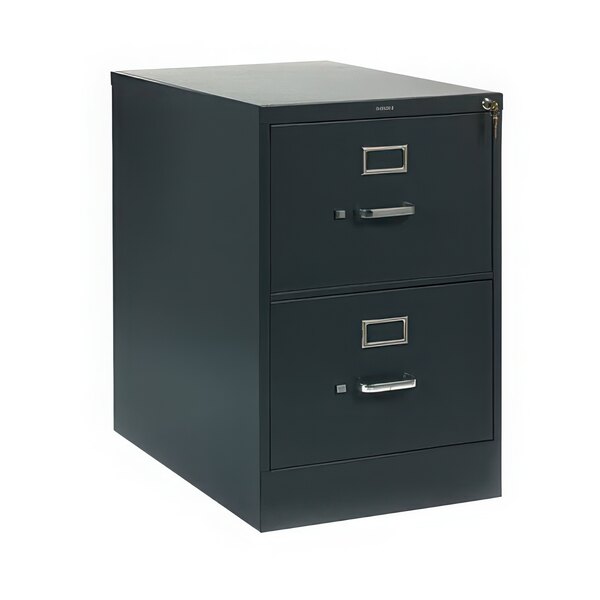 HON 312CPS 310 Series Charcoal Full-Suspension Two-Drawer Filing ...