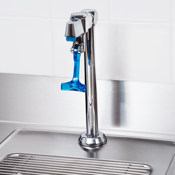 Equip by T&S 5GF-8P Deck Mounted Push Back Glass Filler with 9 5/16 ...