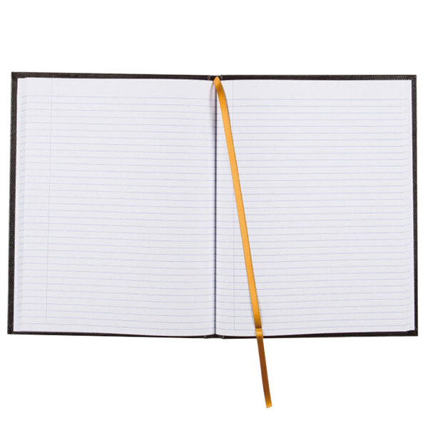 Blueline A1082 Hardbound Blue 11" x 8 1/2" College Ruled Executive ...