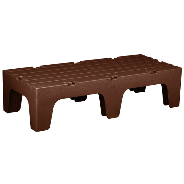 Cambro DRS48131 S-Series 48" x 21" x 12" Brown Solid Top Bow Tie ...