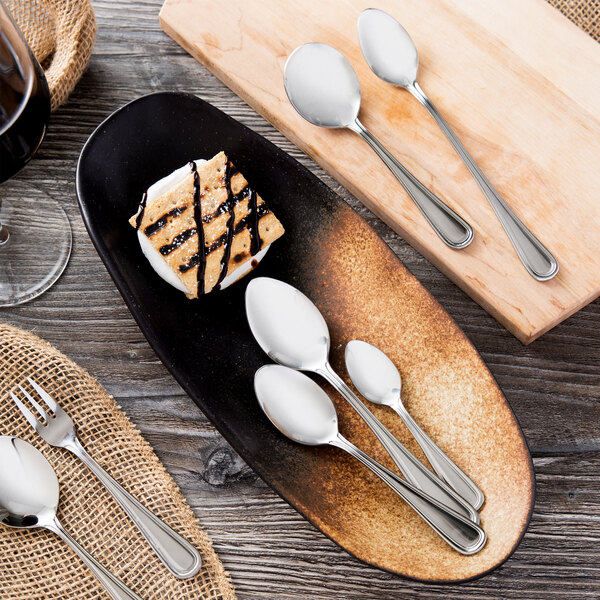 Acopa Edgewood 5 1/4" 18/0 Stainless Steel Heavy Weight Oyster ...