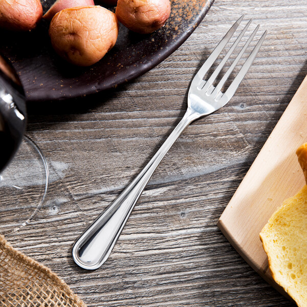 Acopa Edgewood 8 1/8" 18/0 Stainless Steel Heavy Weight European Table ...