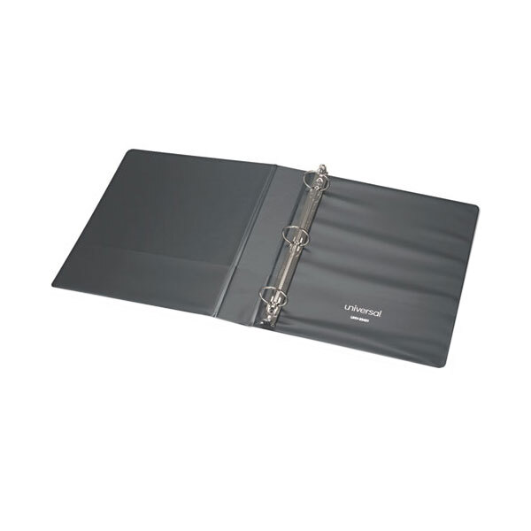 Universal UNV31401 Black Economy Non-Stick Non-View Binder with 1 ...