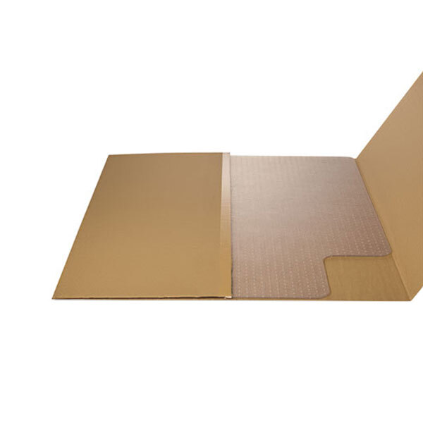 Universal ALEMAT3648CLPL 48" x 36" Clear Cleated Low Pile Carpet Office ...