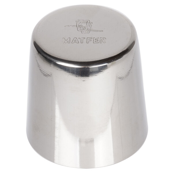 Matfer Bourgeat 342478 2 1/2" x 2 1/2" Stainless Steel Rum Baba ...