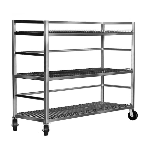 Channel MC2472-3 Transport Flight Cart with 3 Shelves