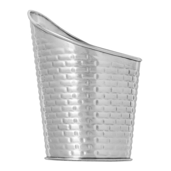 Tablecraft GTSS375 Brickhouse Collection 10 oz. Stainless Steel Round ...