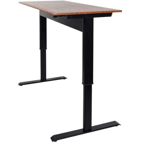 Luxor SPN48F-BK/TK 48" Pneumatic Adjustable Height Stand Up Desk