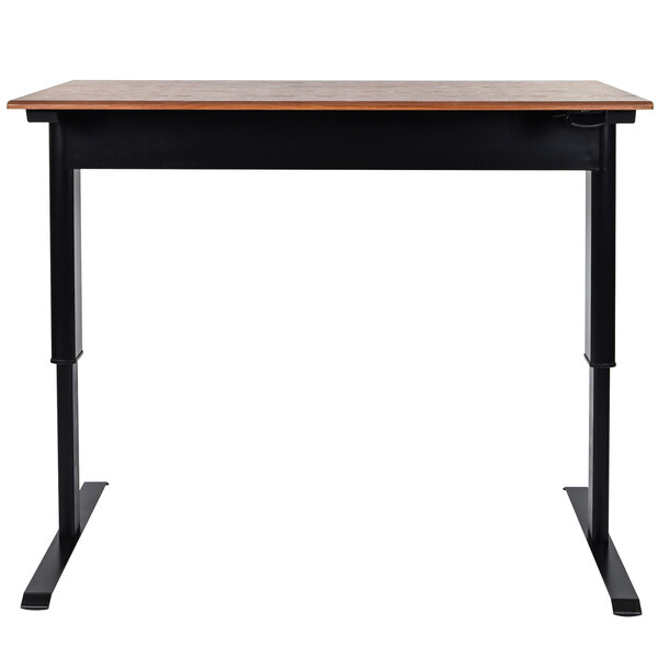 Luxor SPN56F-BK/TK 56" Pneumatic Adjustable Height Stand Up Desk