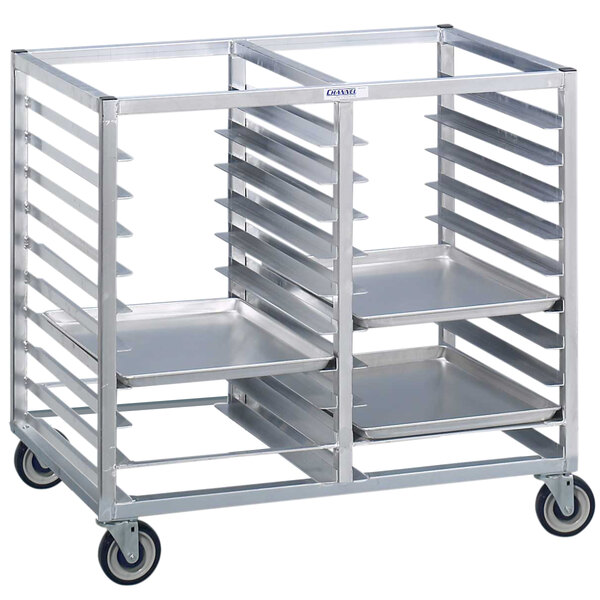 Channel 424A3 10 Pan Bottom Load Double Aluminum Bun / Sheet Pan Rack ...