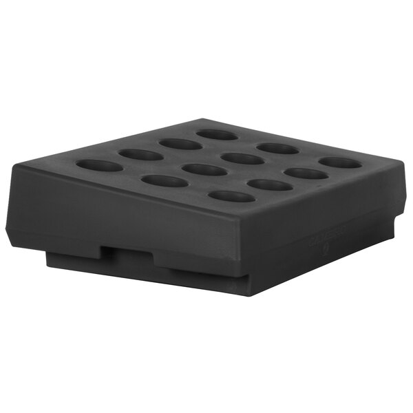 Cambro CR12110 Black Full Size Cutlery Rack