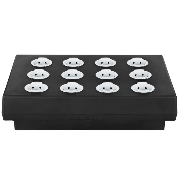 Cambro CR12110 Black Full Size Cutlery Rack