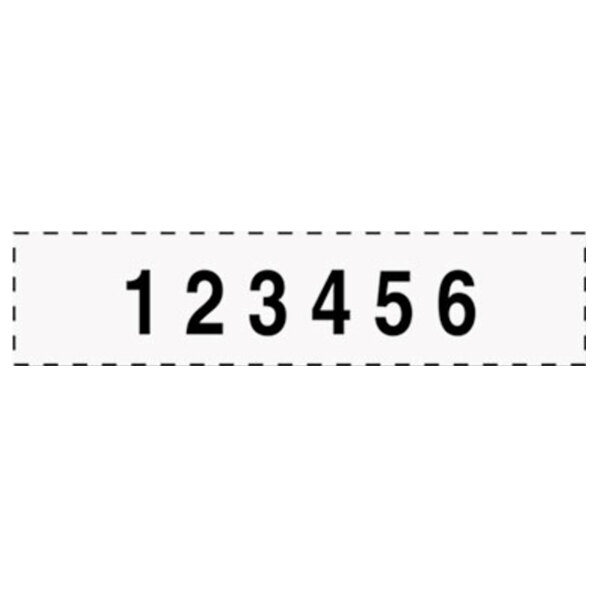 Trodat T5546 Six Digit Black Self-Inking Professional Numberer, Type ...