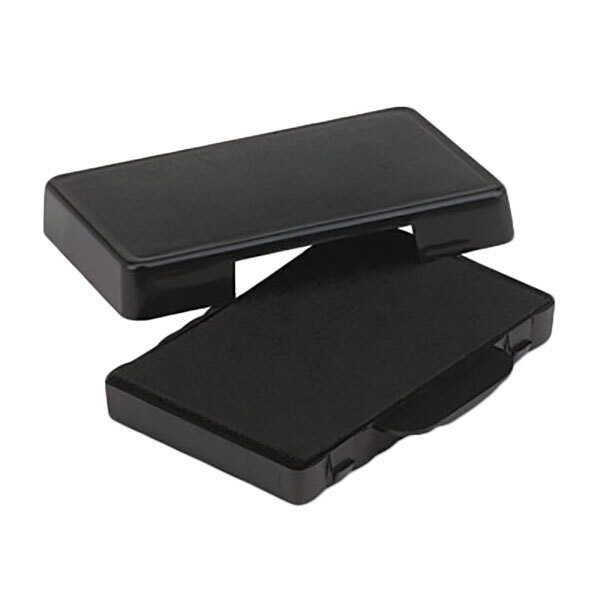 U. S. Stamp & Sign P5460BK 1 3/8" x 2 3/8" Black Self-Inking Dater ...