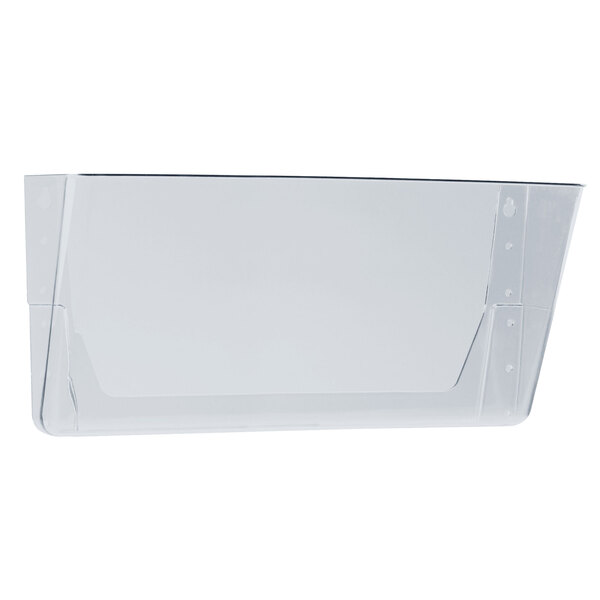 Storex 70207U06C Clear 1 Pocket Legal Sized Wall File