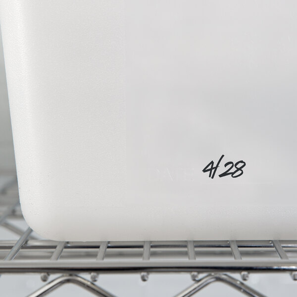 Choice 18" x 12" x 9" White Polyethylene Food Storage Box