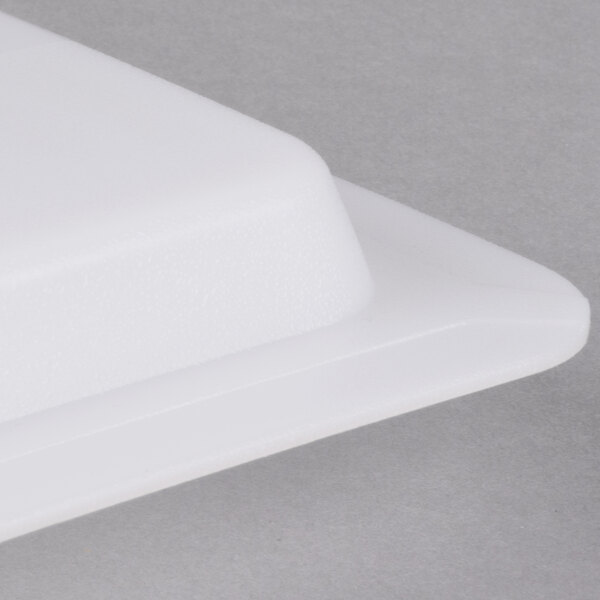 Choice 18" x 12" White Polyethylene Food Storage Box Lid