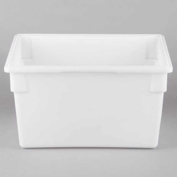Choice 26" x 18" x 15" White Polyethylene Food Storage Box