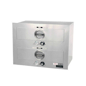 Toastmaster 3B20AT72 23" Built-In 2 Drawer Warmer - 208/240V, 900/1200W