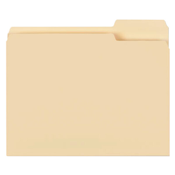 Smead 10333 Letter Size File Folder - Standard Height with 1/3 Cut ...