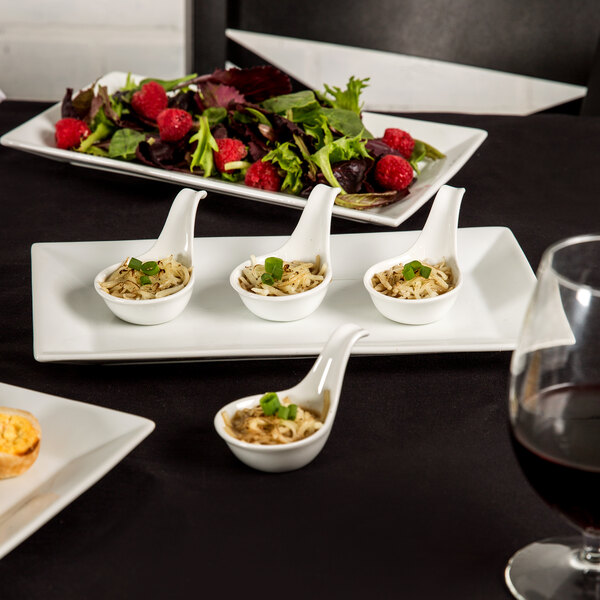 Acopa Appetizer Spoons - 72/Pack | WebstaurantStore