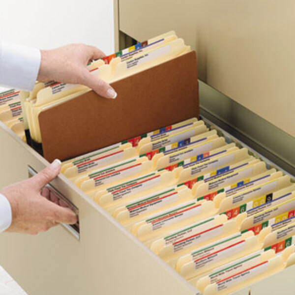 Smead 74810 Legal Size File Pocket - 50/Box