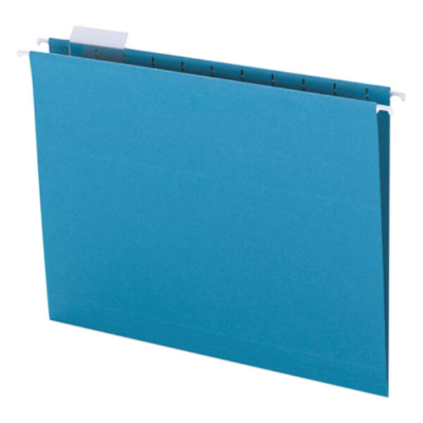 Smead 64074 Letter Size Hanging File Folder - 1/5 Cut Repositionable ...