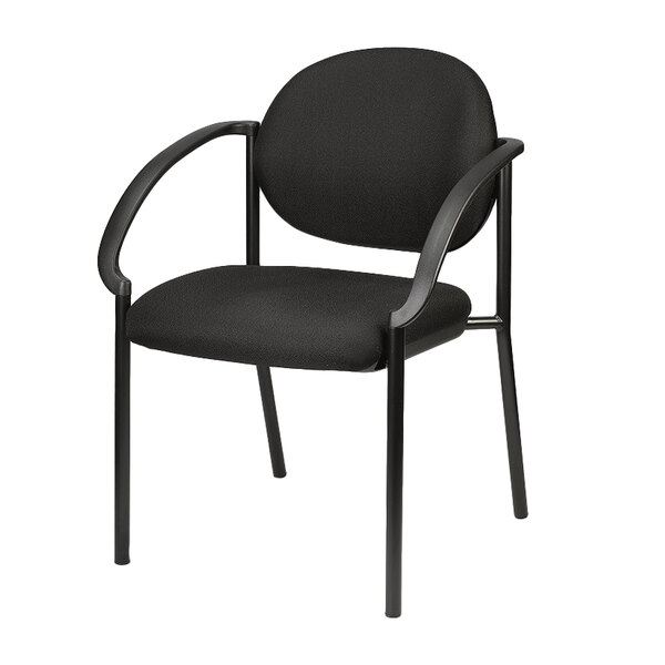 Eurotech 9011-AT33 Dakota Series Black Curved Arm Chair