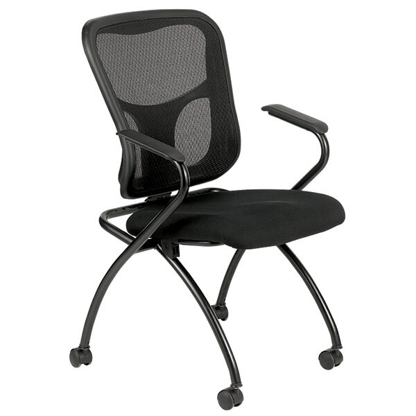 Eurotech NT5000-5806 Flip Series Black Office Chair with Arms
