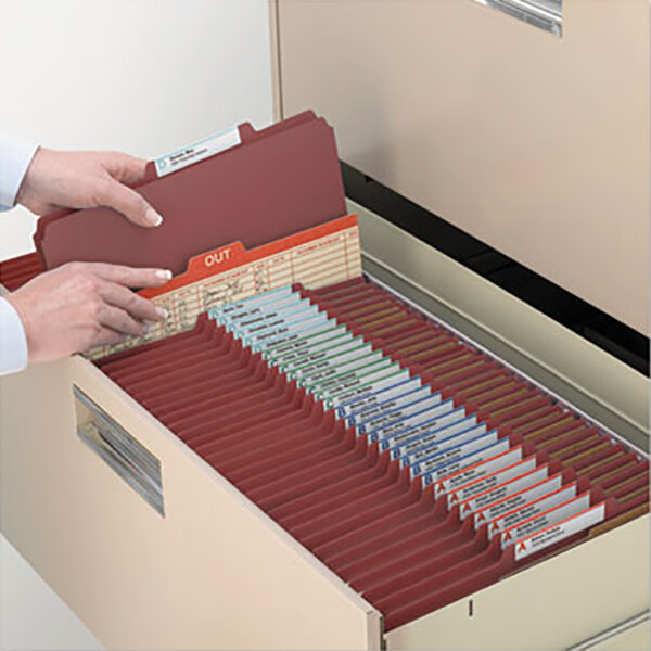 Smead 19075 SafeSHIELD Legal Size Classification Folder - 10/Box