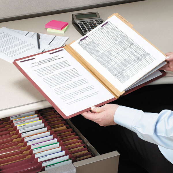 Smead 19075 SafeSHIELD Legal Size Classification Folder - 10/Box